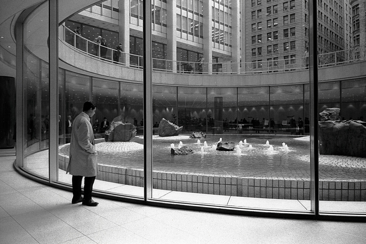 Sunken Garden Chase Manhattan Bank Plaza The Noguchi Museum